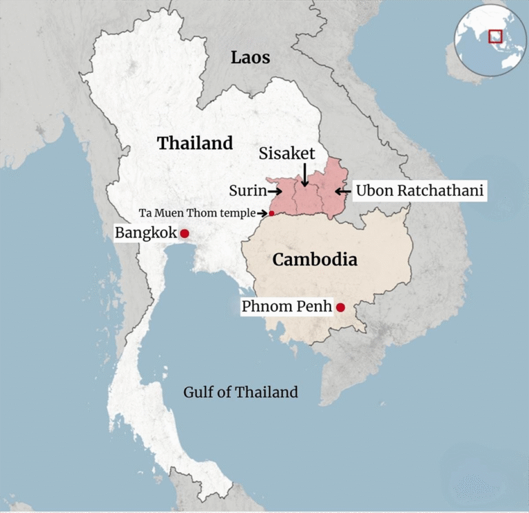 Thailand Situation Updates on the Thai-Cambodian border conflict ...